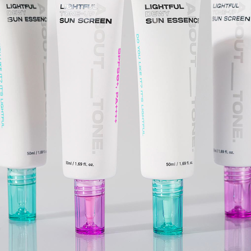 [ABOUT_TONE.] Lightful Tone-Up Sun Screen / Dewy Sun Essence SPF50+ PA ...