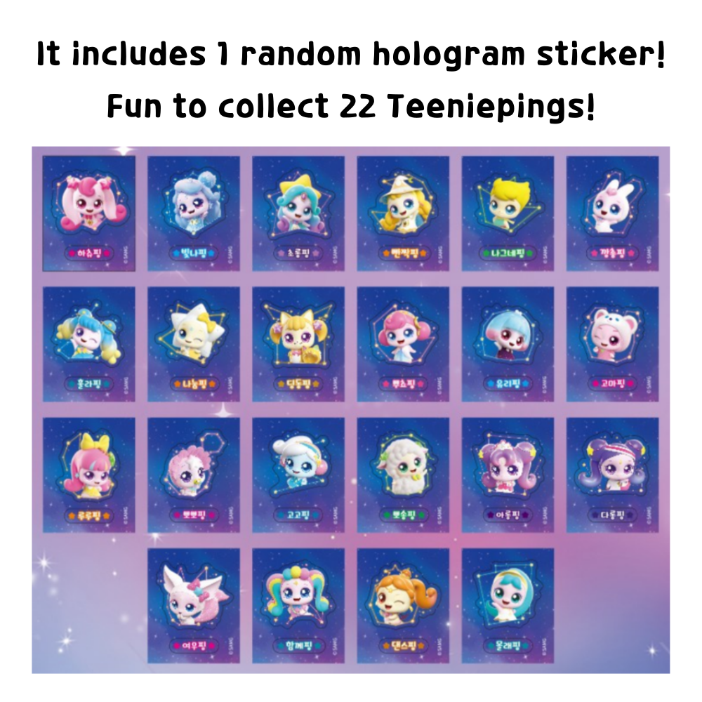 Season 5 Shooting Star Catch Teenieping Mini Coloring Sketchbook ...