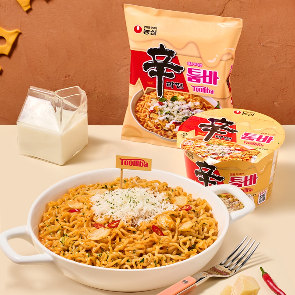 [NONGSHIM] Shin Ramyun TOOMBA Spicy Cream Ramen – 4 Packs | Korean ...