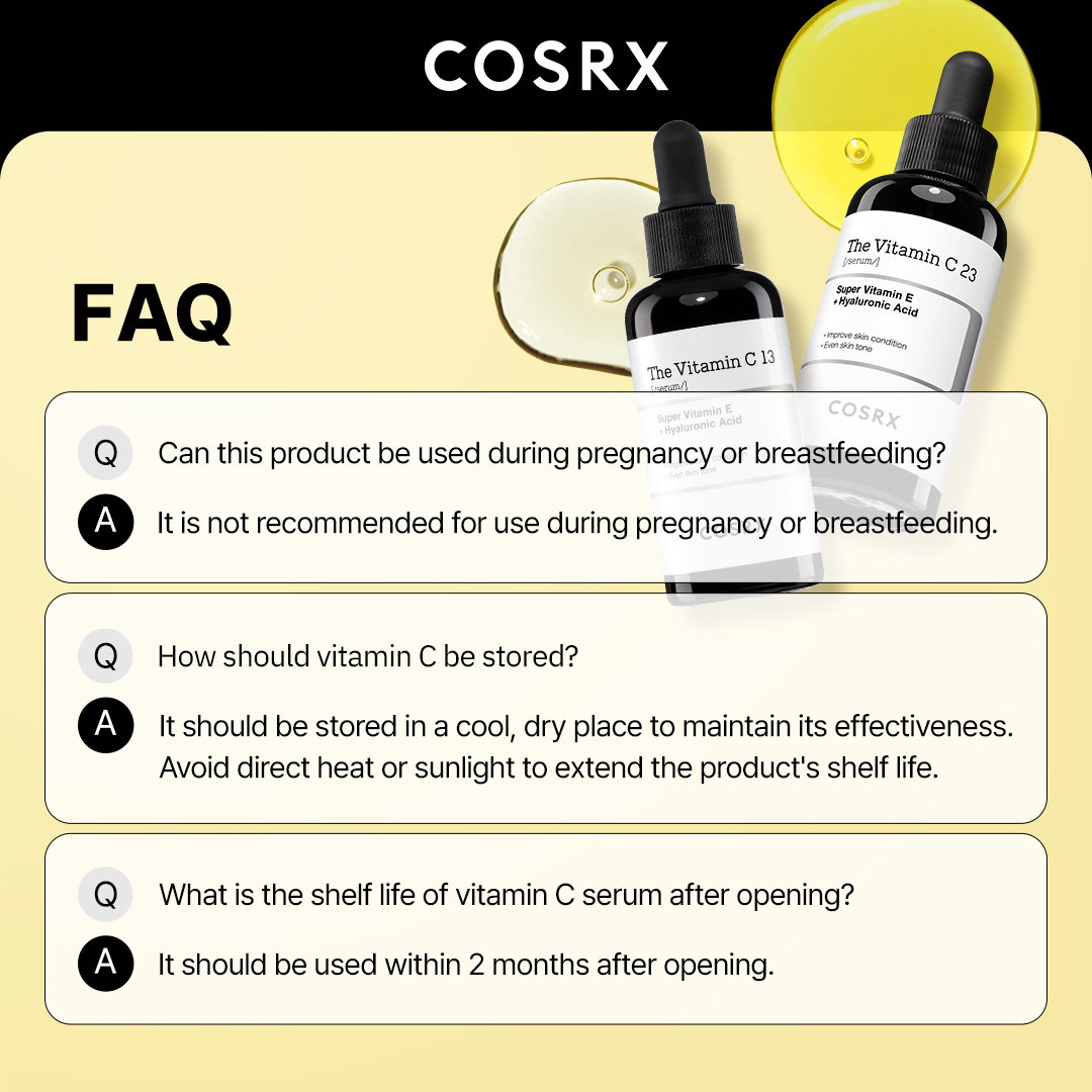 [COSRX OFFICIAL] The RX – Derm serums (20ml), The Niacinamide 15, The Vitamin C 23, The Vitamin ...