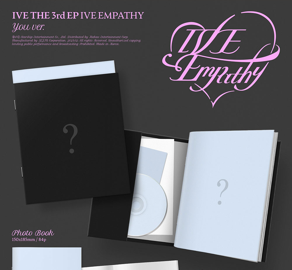 [POB] (STANDARD ver.) IVE [IVE EMPATHY] 3rd EP ALBUM (4th Feb.2025) | Shopee Philippines