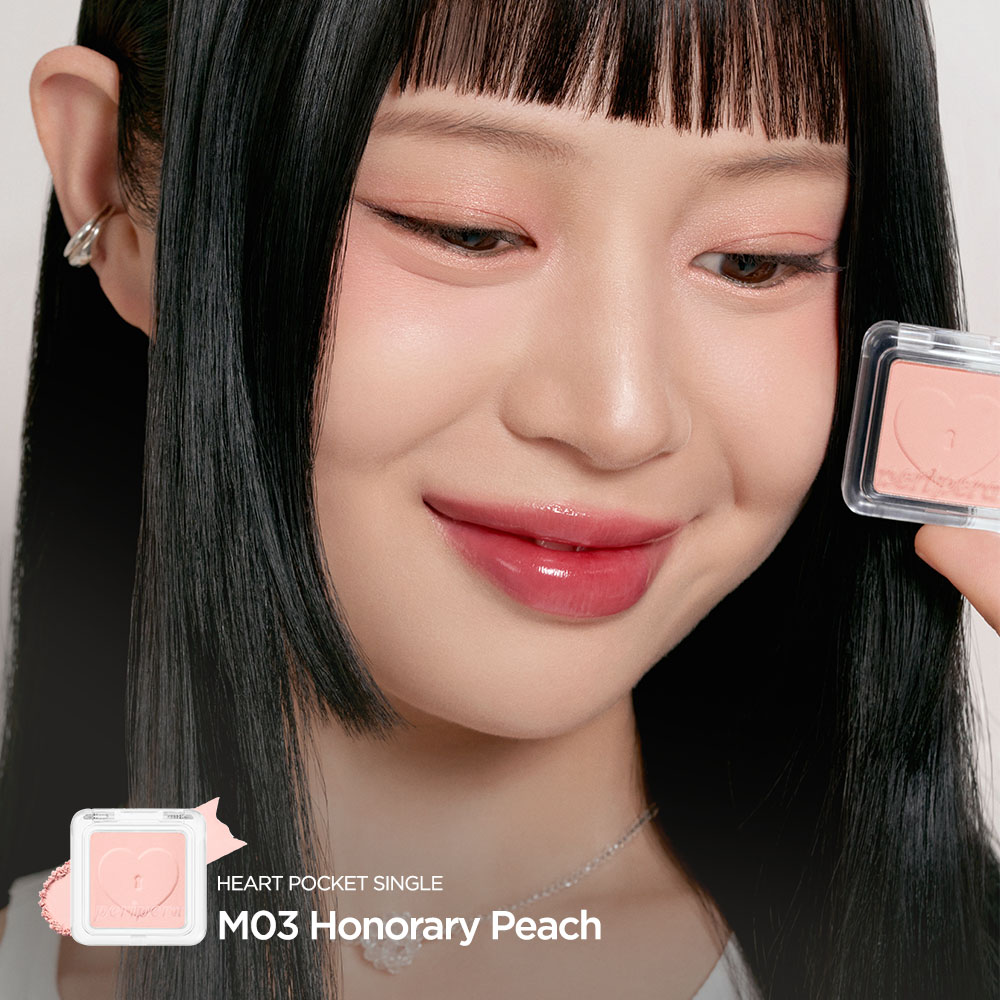 [PERIPERA] Heart Pocket Single Eyeshadow 19 Color l Curated Color ...