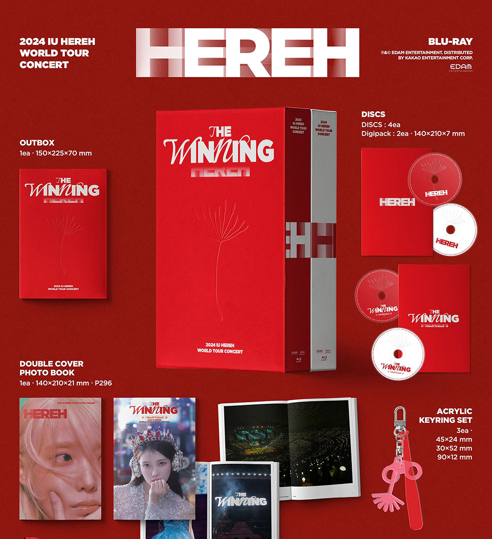 (DVD / BLU-RAY ver.) IU [HEREH] 2024 WORLD TOUR CONCERT (24th Jul.2025 ...