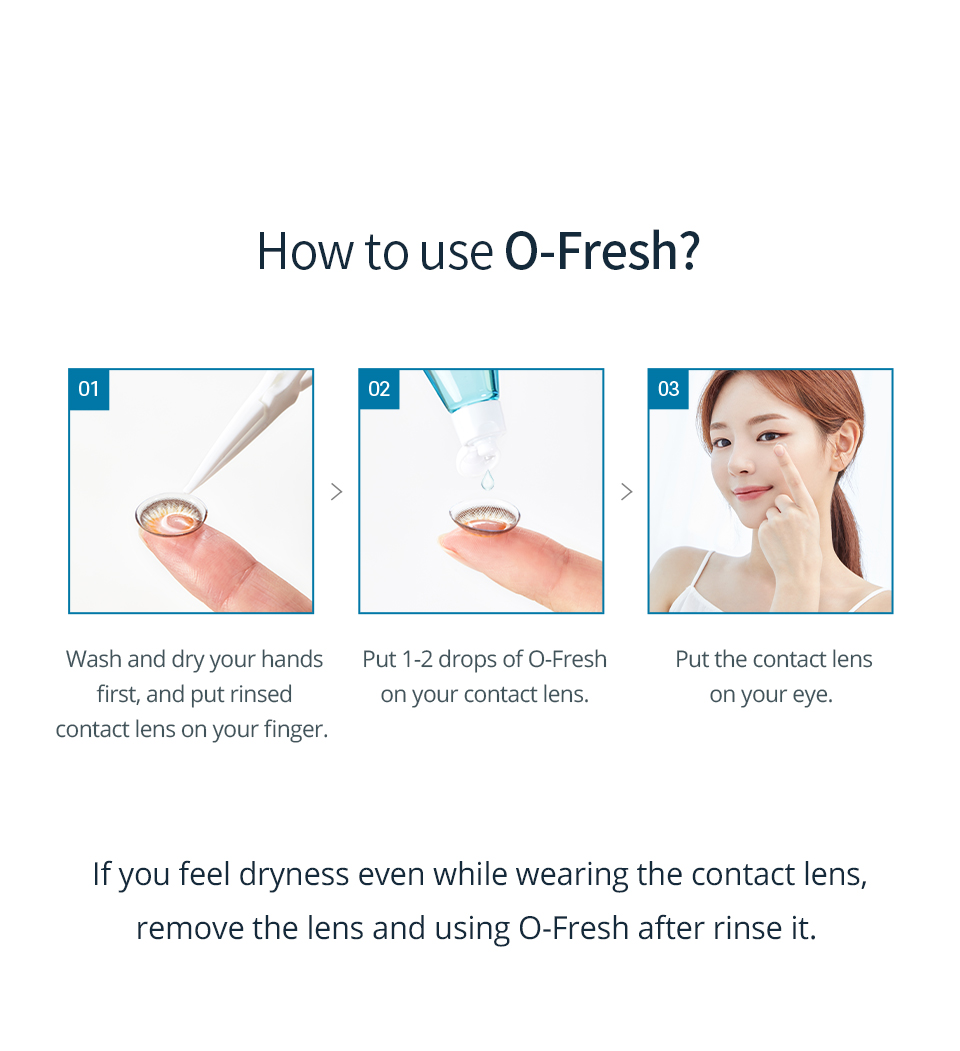 OLENS Offcial O-Fresh Contact Lens Moist Cushion Drop | Shopee Philippines