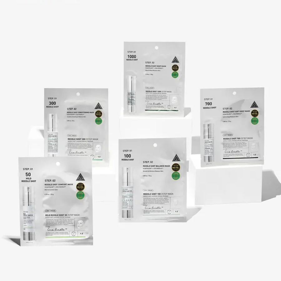 VT Reedle shot 100/300/700 2-step mask pack 10 sheets | Shopee Philippines