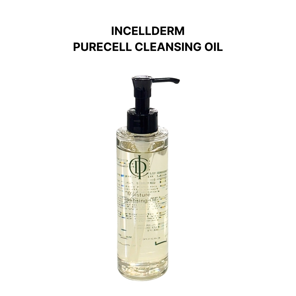INCELLDERM Purecell Deep Cleansing Oil 145ml (2025 Edition) | Smooth & Hydrating Cleanser ...