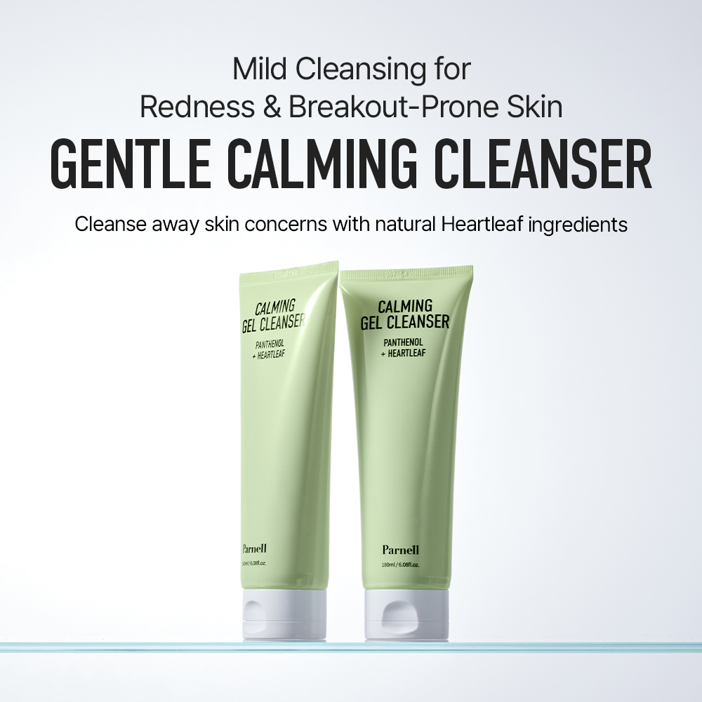 [PARNELL Official] Panthenol Heartleaf Calming Gel Cleanser 180ml ...
