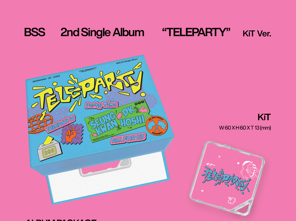 (KiT ver.) BSS (SEVENTEEN) [TELEPARTY] 2nd Single Album (8th Jan.2025 ...