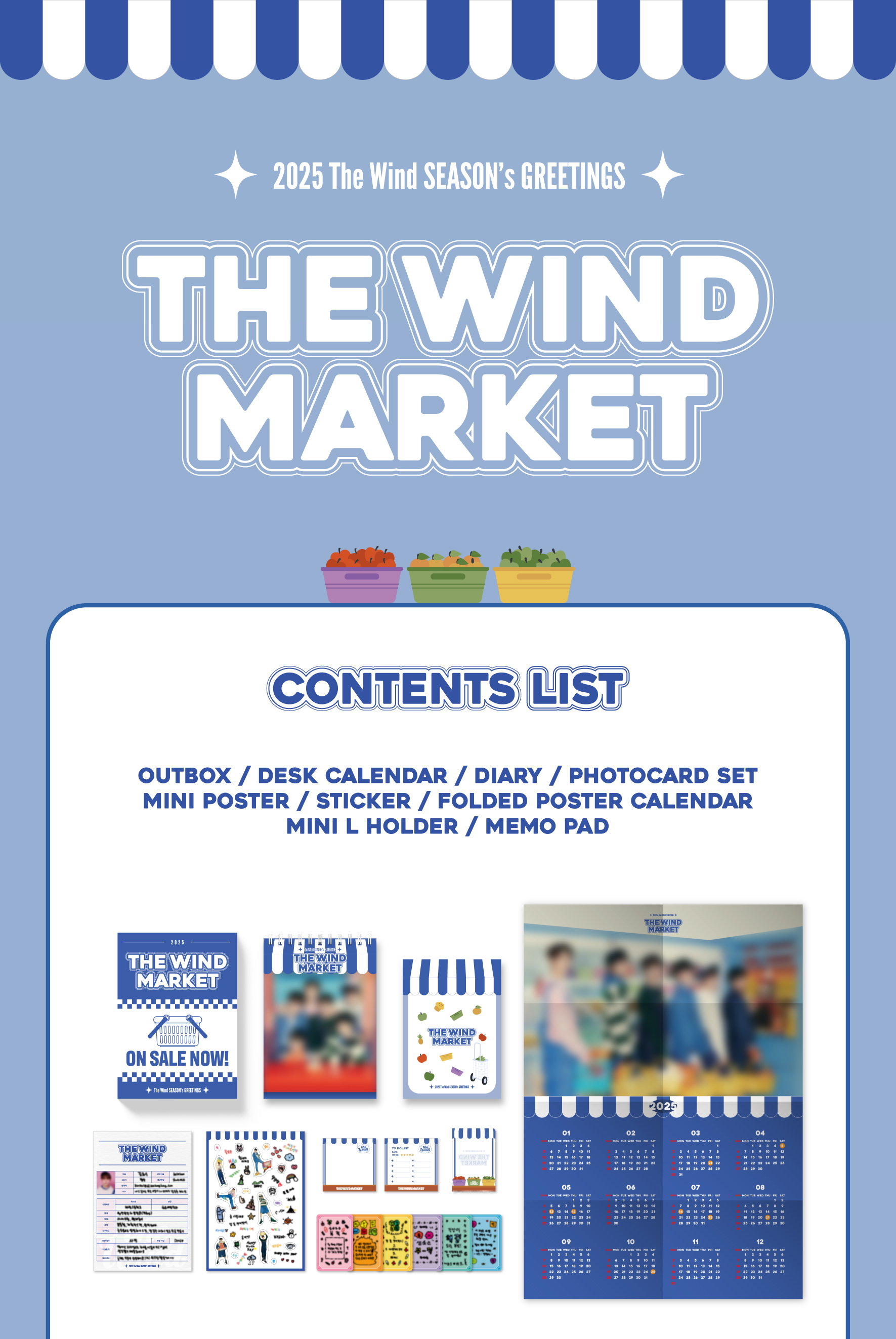 [POB] THE WIND [THE WIND MARKET] 2025 SEASON'S GREETINGS (31st Jan.2025 ...