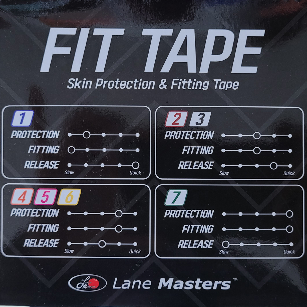 Lane Masters Bowling Skin Protection & Fitting Pre-Cut Tape | Shopee ...