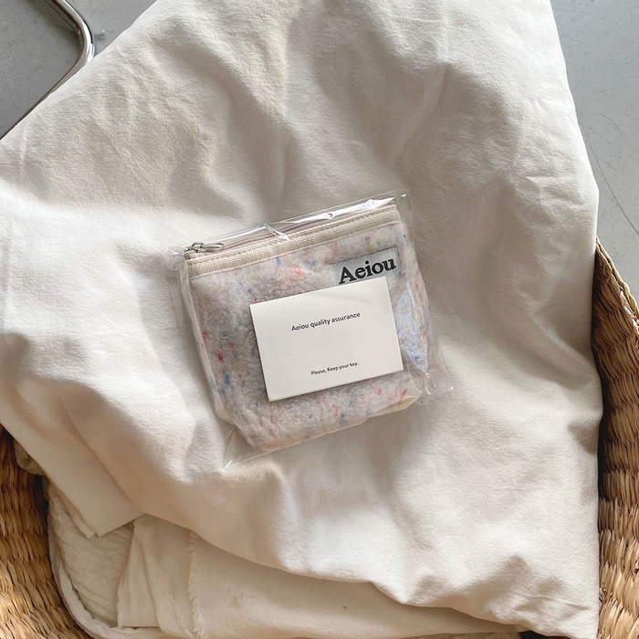 Aeiou Basic Pouch Fur(M size) | Shopee Philippines