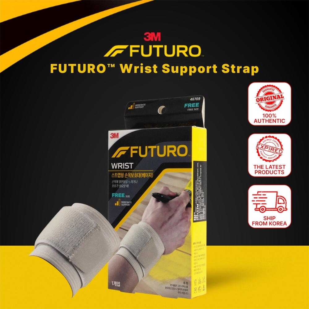 3M FUTURO Wrist Support Strap | Adjustable Free Size | Imported from ...