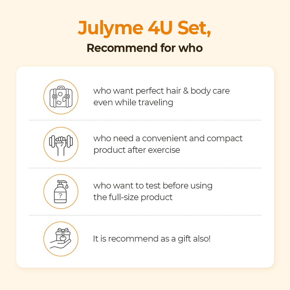 Julyme Hair and Body Care Gift Set / Perfume Hand Cream Gift Set ...