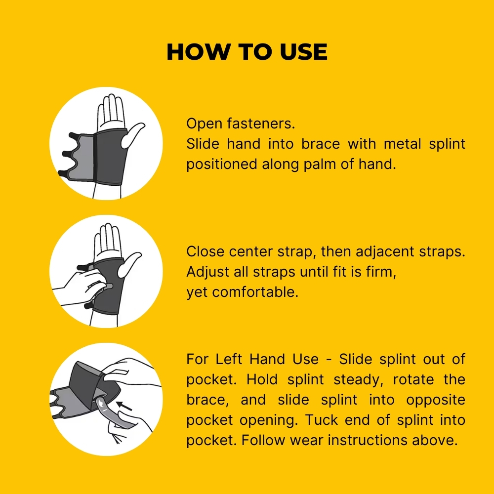 3M Futuro Adjustable Wrist Comfort Stabilizing Brace 1's - Support for ...