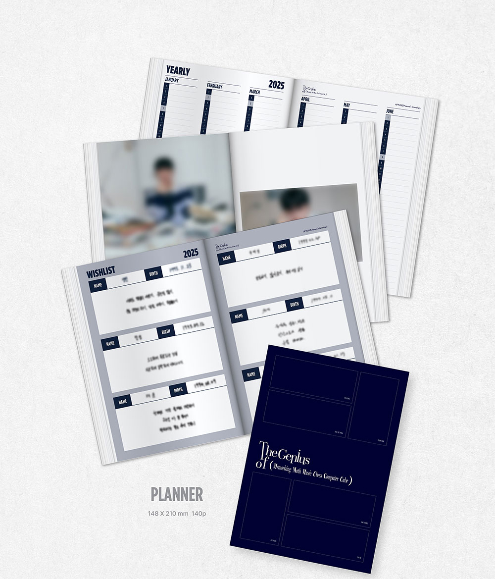 [POB] SF9 [The Genius of] 2025 SEASON'S GREETINGS (14th Jan.2025 ...