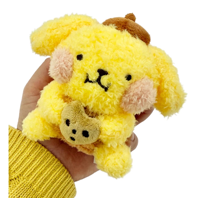 [SANRIO] Puffy Cheek Mascot Bag Charm 13cm Plush Collection Cinnamoroll ...