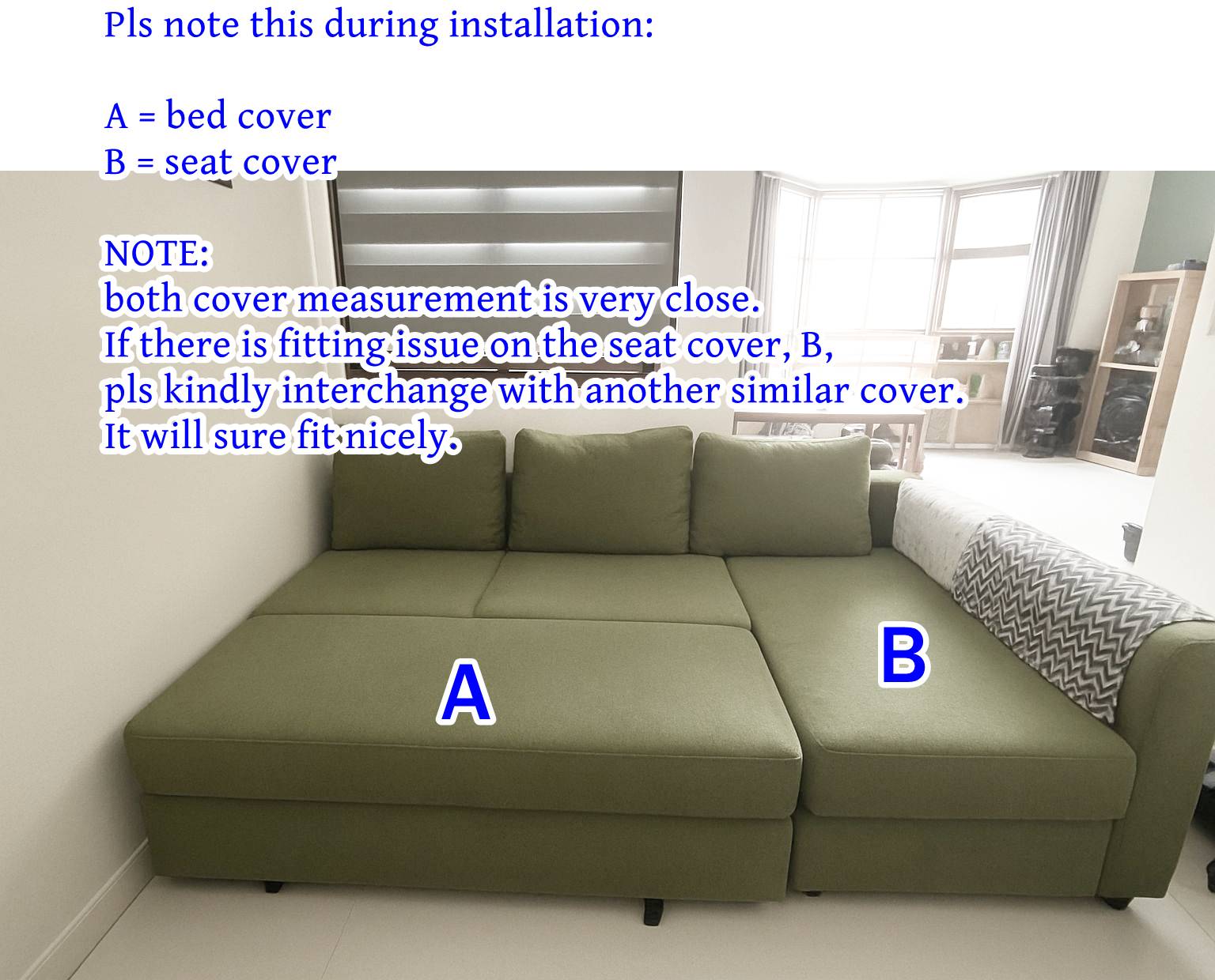 Ikea Friheten Sofa Bed Cover with bed cover | Shopee Philippines