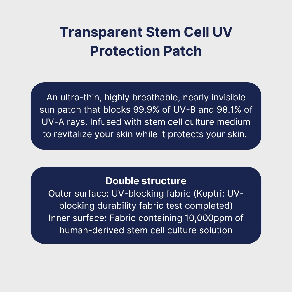 FRANZ Naked Sunshield Stem Cell UV Protection Patches 10 Pairs 2024.ver ...