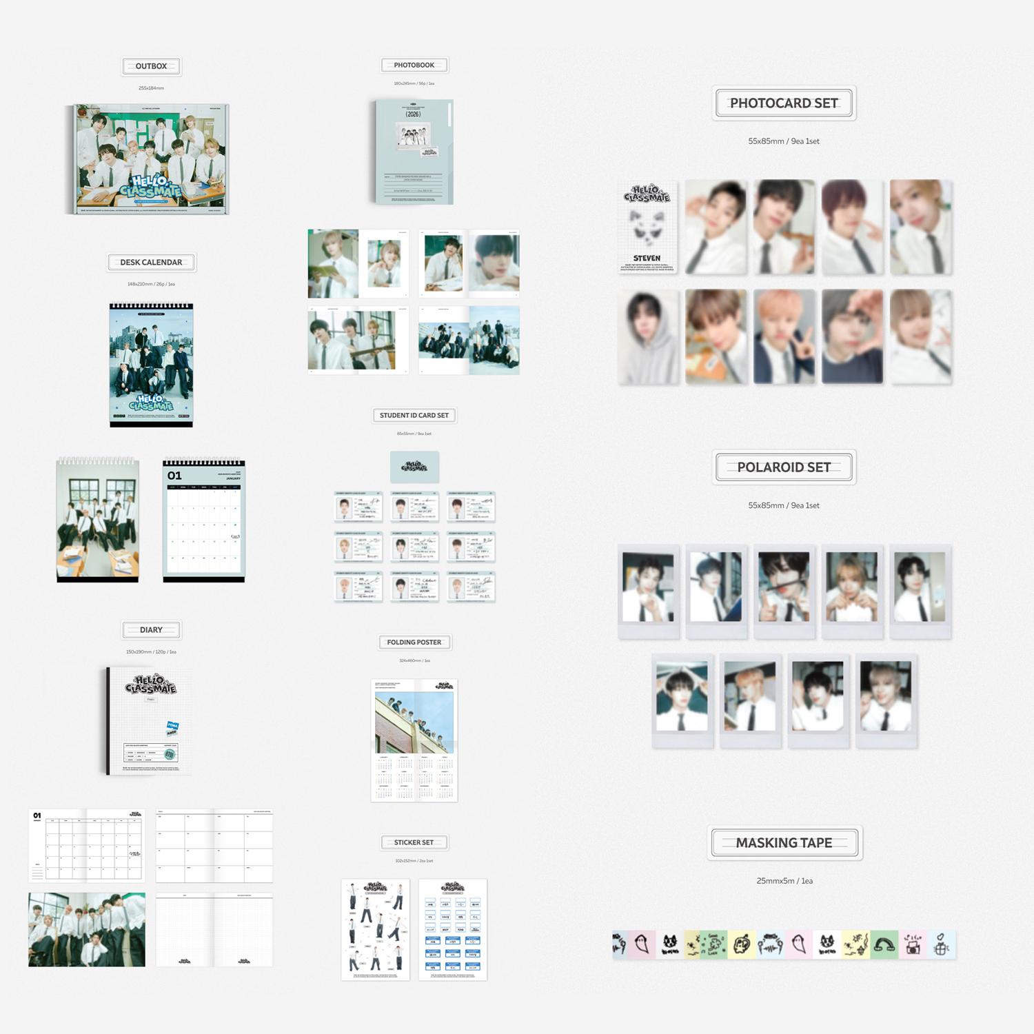 AHOF - [2026 SEASON'S GREETINGS HELLO CLASSMATE] | Shopee Philippines