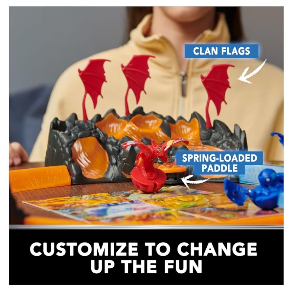 Bakugan Training Set with Titanium Dragonoid, Dragon Clan Themed ...