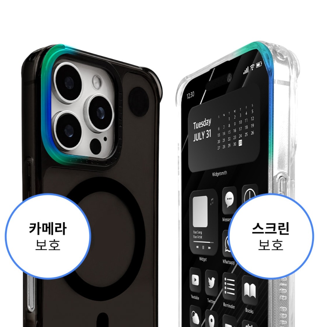 🇰🇷【 Dparks Magnetic Chac Case Korean Phone Case 】Compatible for iPhone ...