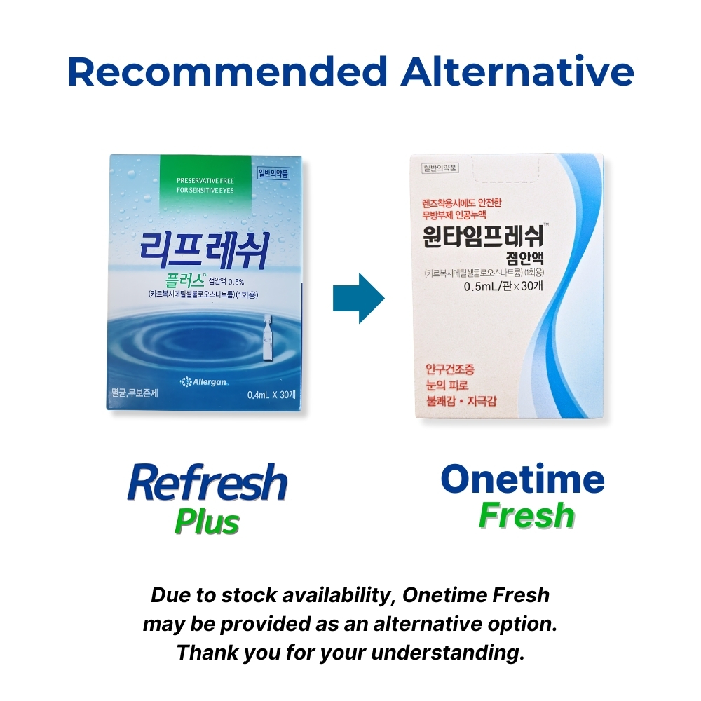 [Single-use Moisture Eye Solution] Refresh / One-time Fresh 0.5ml ...