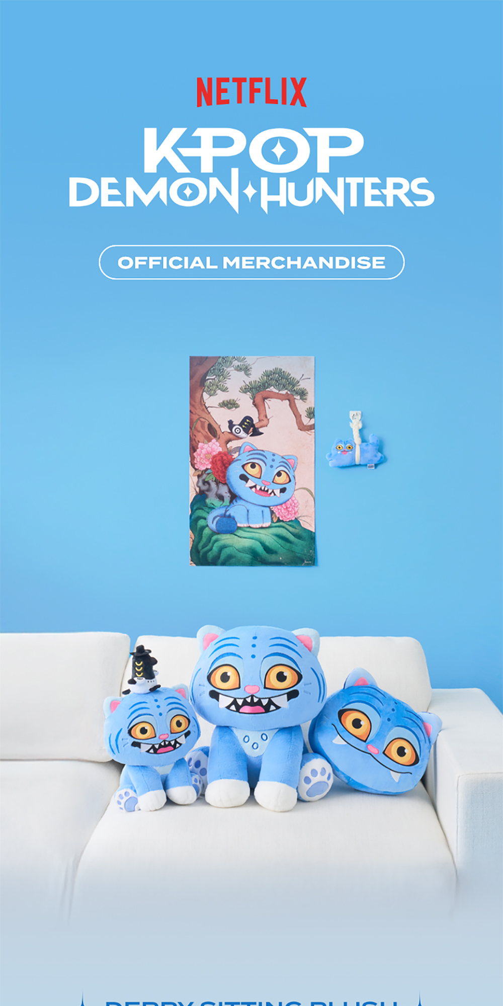KPOP DEMON HUNTERS - Derpy Sitting Plush 40cm | Shopee Philippines