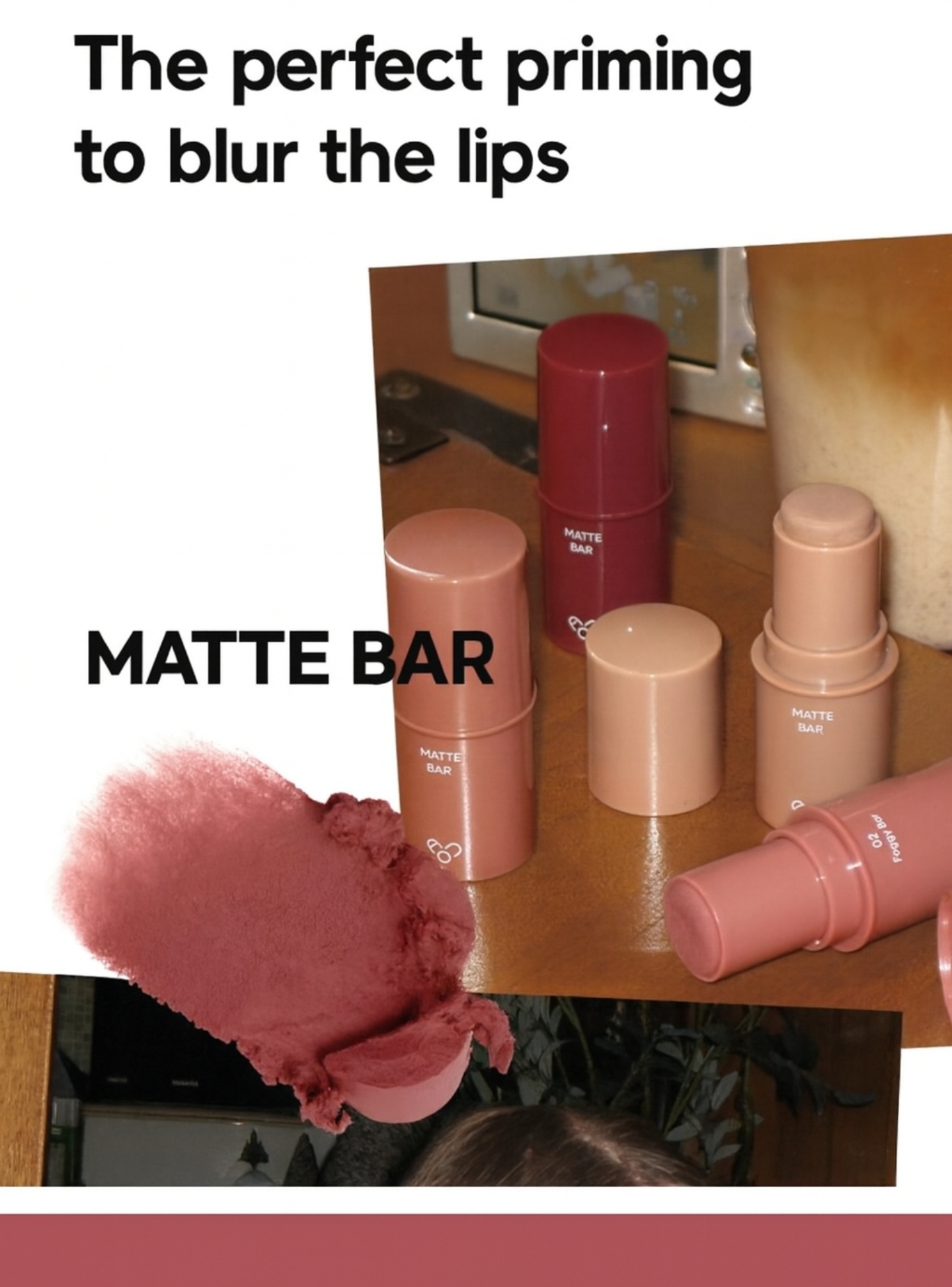 Aou Matte Bar 2g Lip&Cheek 01 Vintage Bar | Shopee Philippines