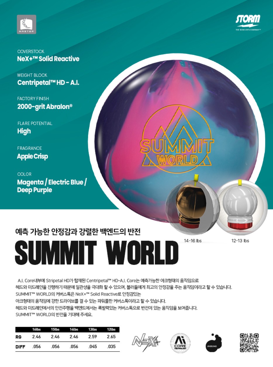 [STORM] Summit World Bowling Ball | Shopee Philippines