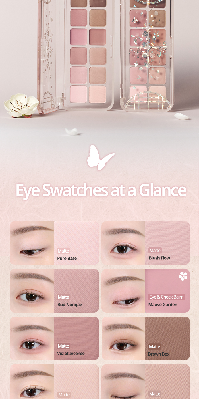 [CLIO - NEW COLOR] PRO EYE PALETTE AIR - 0.6gX12 | Various Shades Eye ...