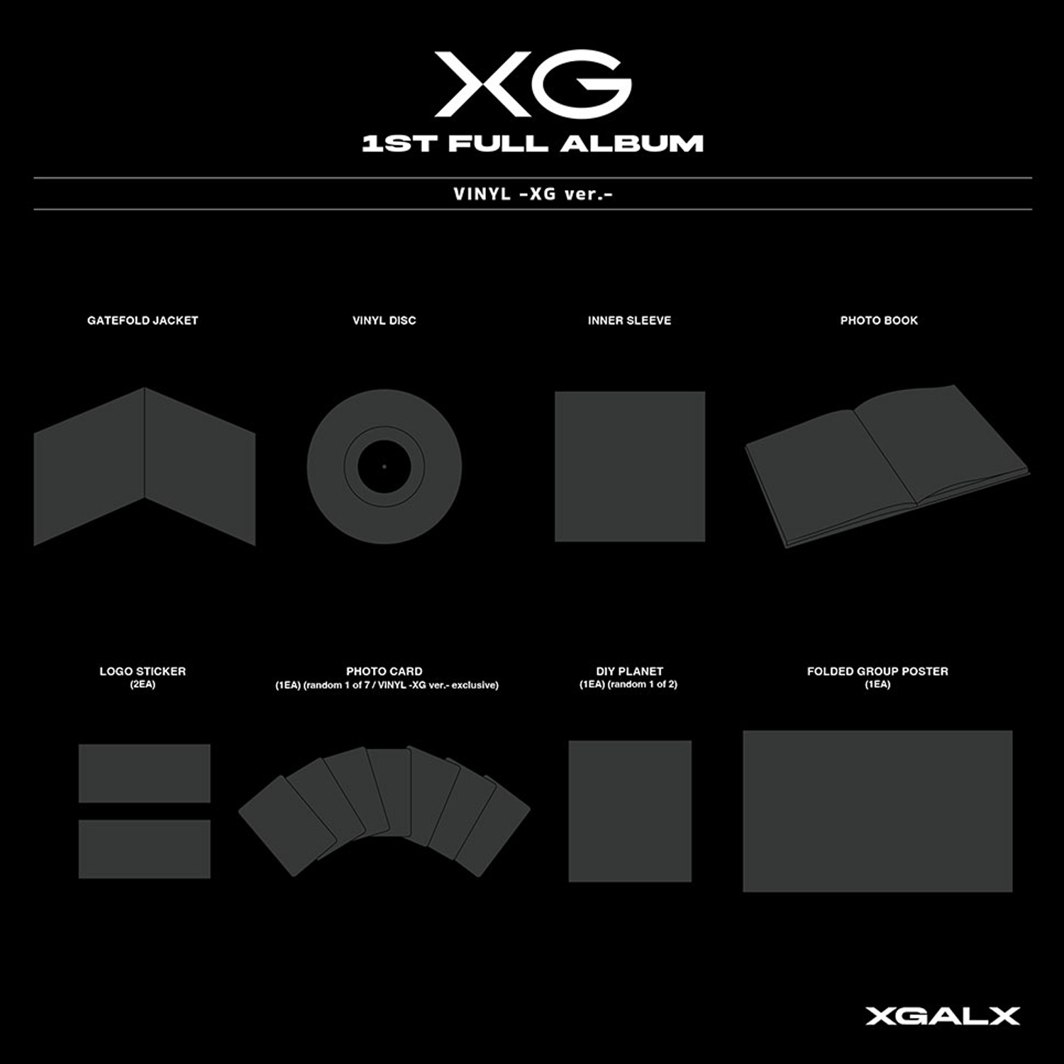 XG - 1st Full Album (Vinyl ver.) | Shopee Philippines