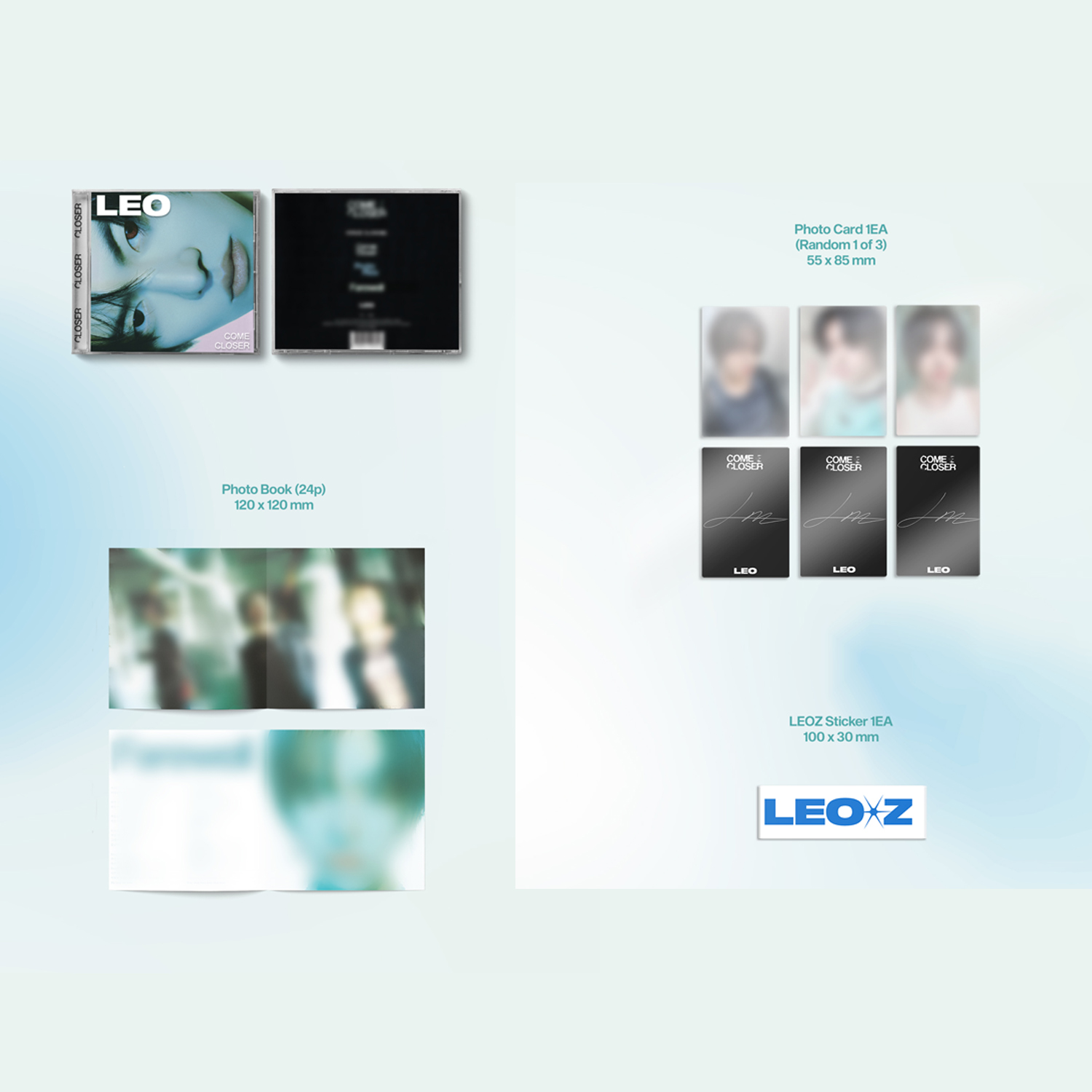 BOYS ll PLANET LEO - EP Album [COME CLOSER] | Shopee Philippines