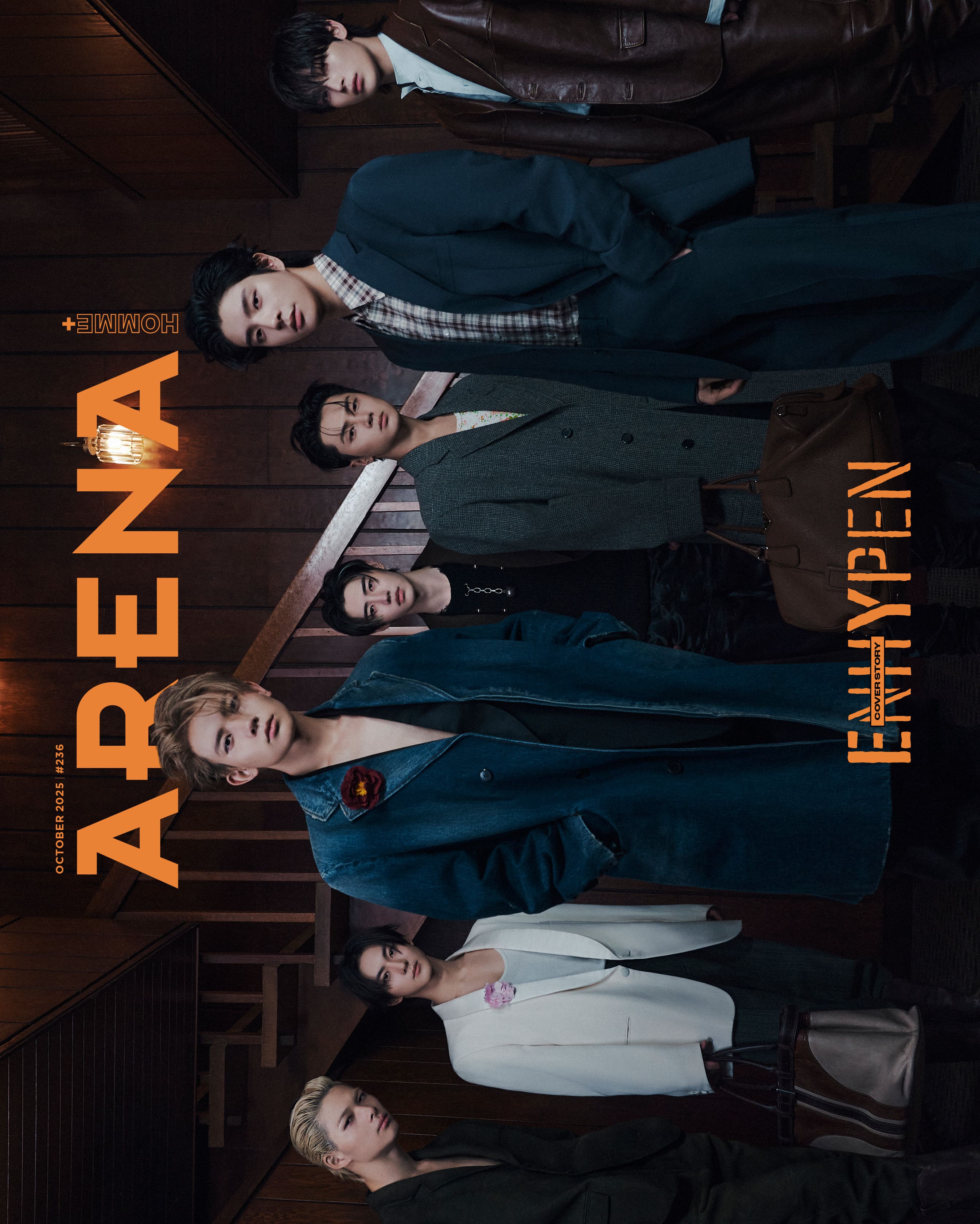 ARENA HOMME+ Magazine Korea 2025.10 - COVER : ENHYPEN (1st Oct.2025 ...
