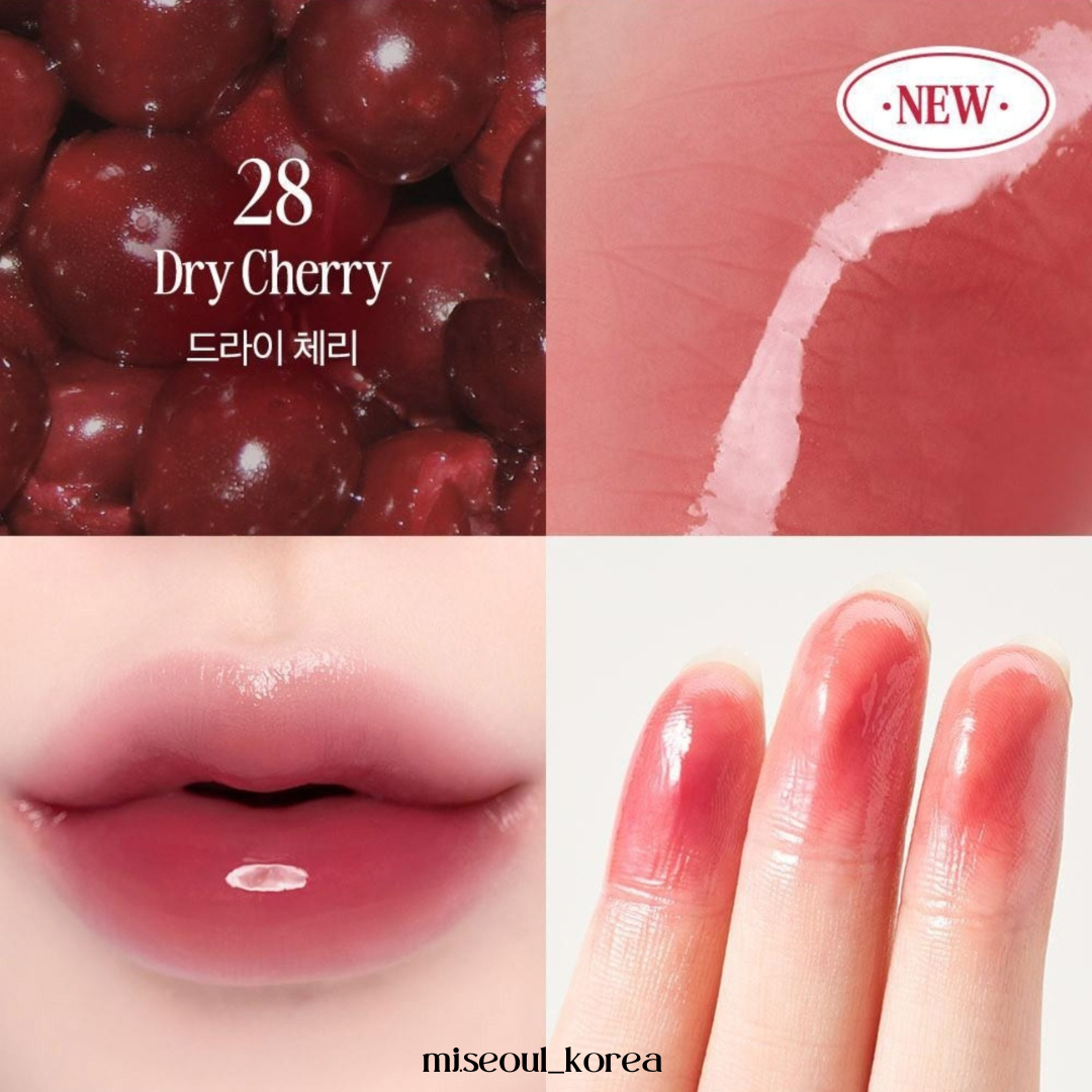 Clio Crystal Glam Tint Cherry Series Apple Series 4colors | Shopee ...