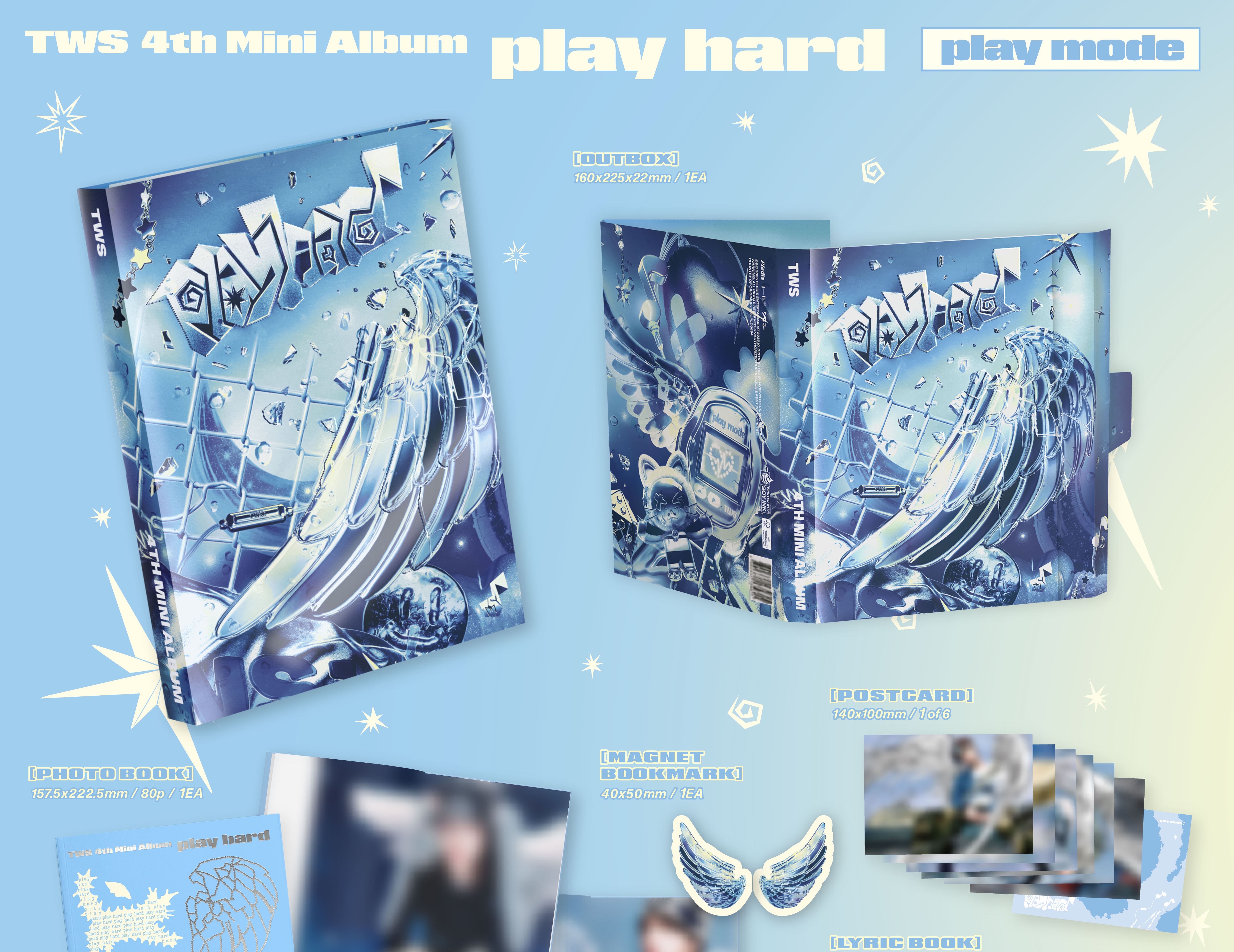 [POB] TWS [play hard] 4th Mini Album (13th Oct.2025) | Shopee Philippines