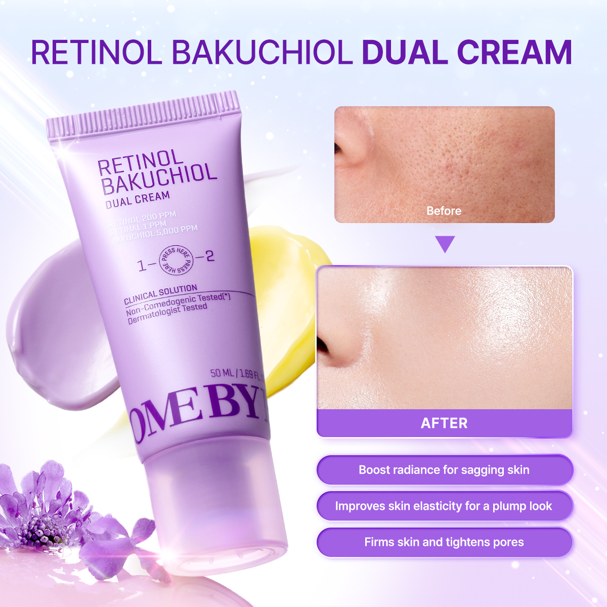 [BEST] SOME BY MI Retinol Bakuchiol Dual Cream 50ml (Glass skin, Anti ...