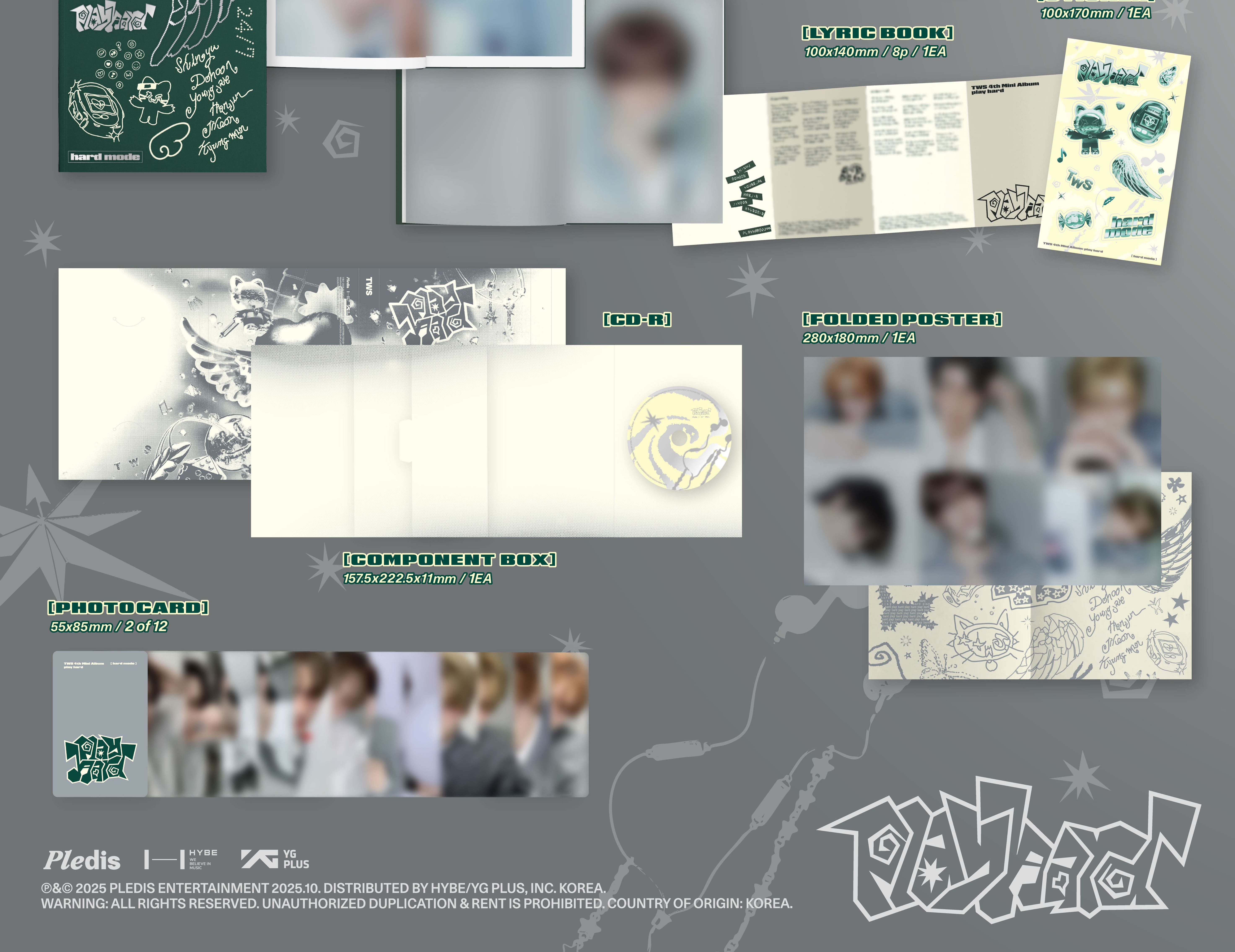 [POB] TWS [play hard] 4th Mini Album (13th Oct.2025) | Shopee Philippines