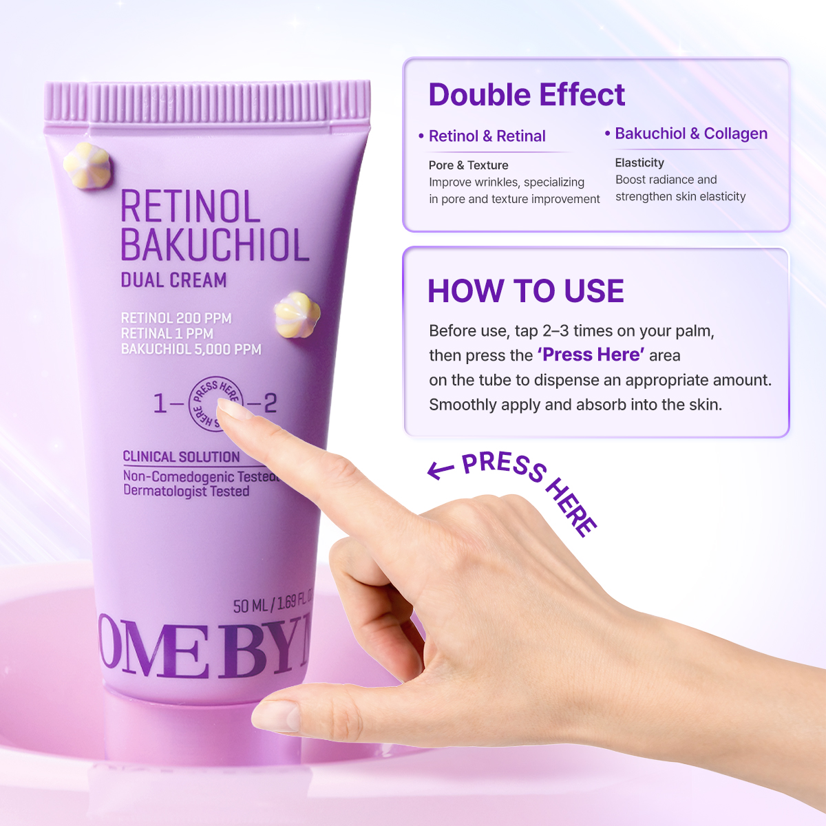[BEST] SOME BY MI Retinol Bakuchiol Dual Cream 50ml (Glass skin, Anti ...