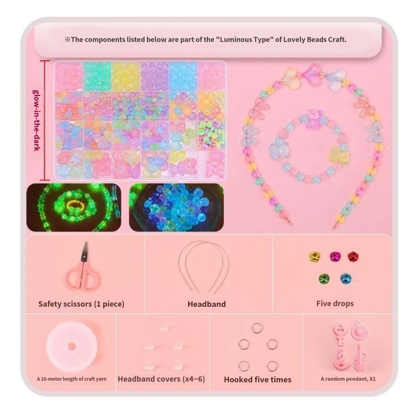 Bead Threading Accessory Making Kit – DIY Jewelry Set- gift | Shopee ...