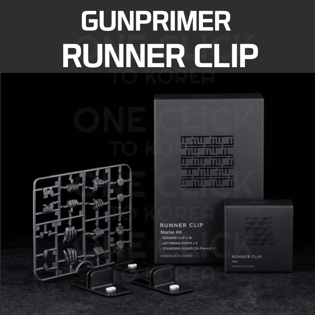 GUNPRIMER Runner Clip Starter Kit Gunpla Model Kit Tool Organizer ...