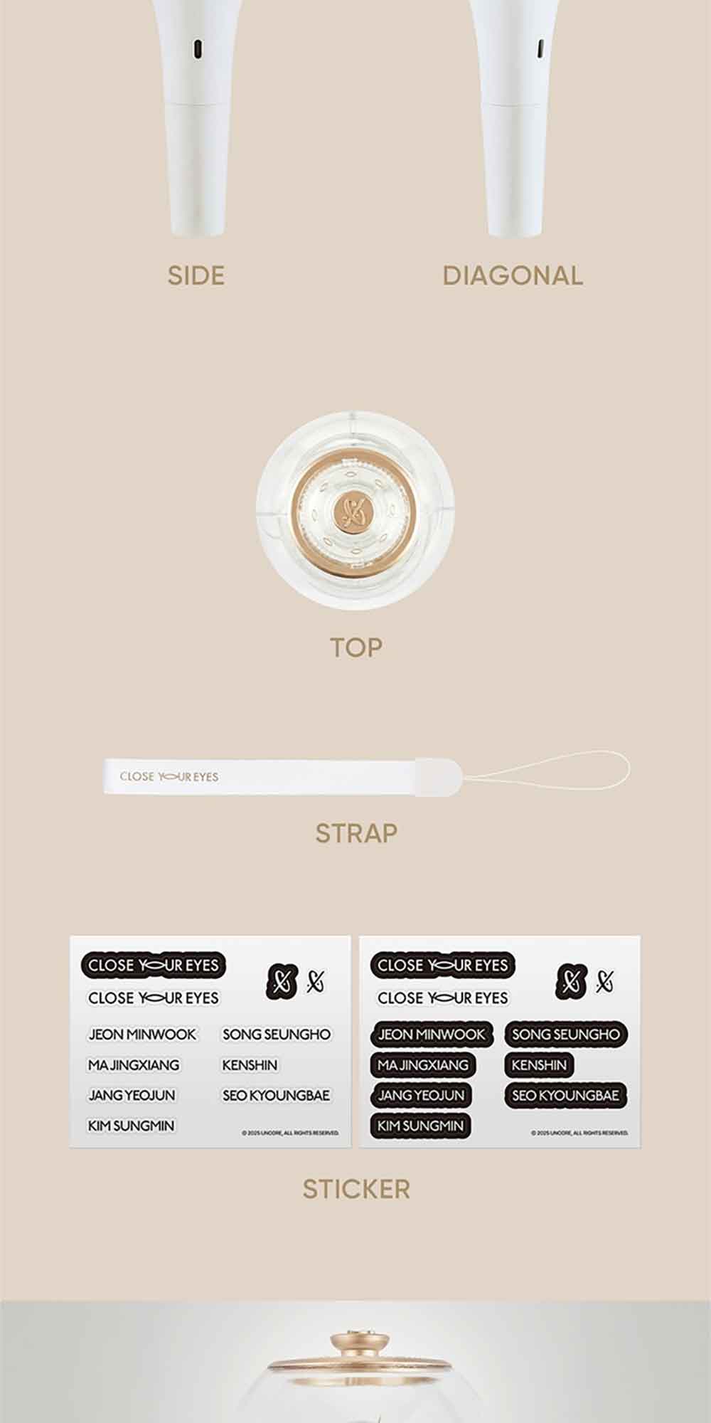 (Weverse POB) CLOSE YOUR EYES - Official Light Stick | Shopee Philippines