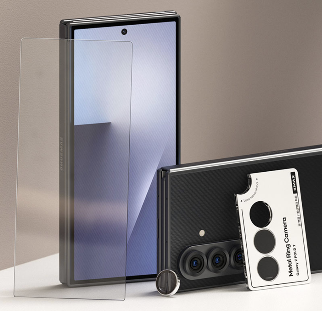 K-Max - tempered glass front / camera film for galaxy Z Trifold ...