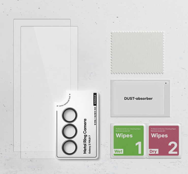 K-Max - tempered glass front / camera film for galaxy Z Trifold ...