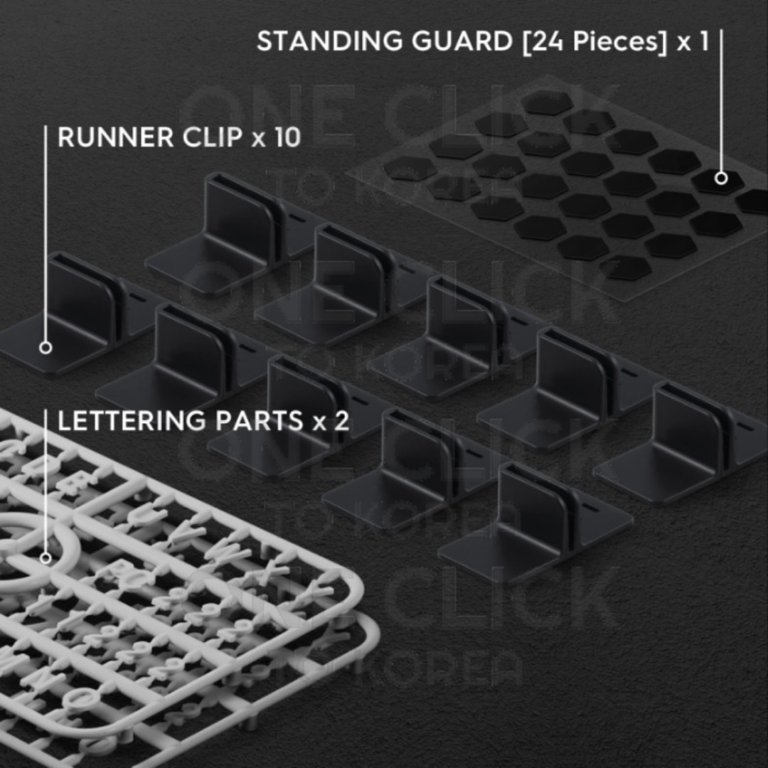 GUNPRIMER Runner Clip Starter Kit Gunpla Model Kit Tool Organizer ...