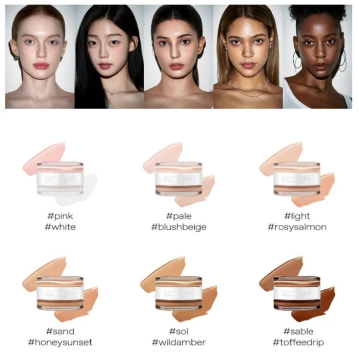 GLOW NOT DRY Concealer 10g – Hydrating Smooth Full Coverage(6 colors ...