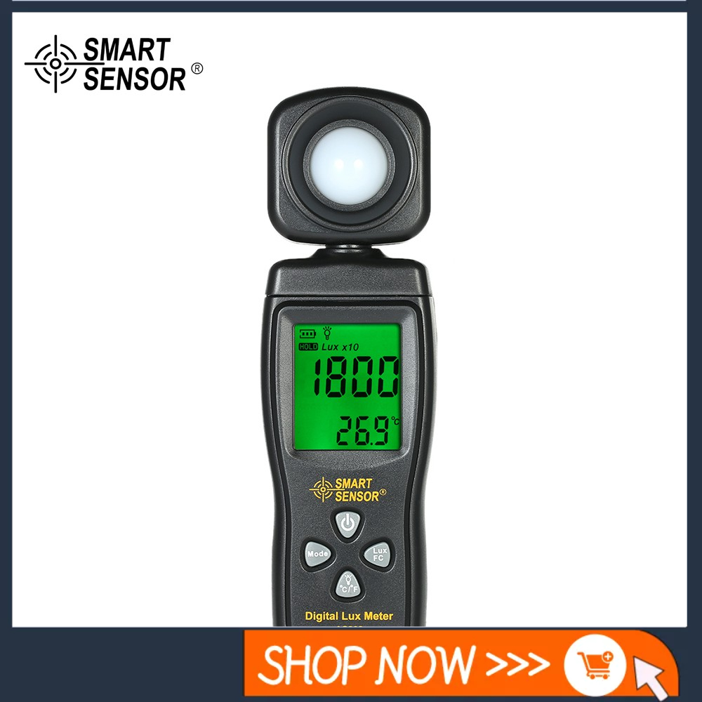 COSH SMART SENSOR Mini Digital Lux Meter LCD Display Handheld ...