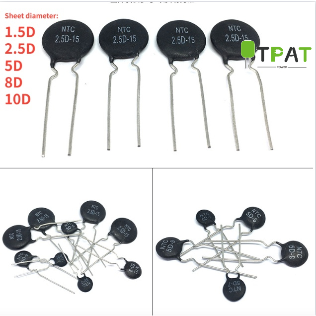 NTC Power Type Thermal Resistor Negative Temperature Coefficient Sensor ...