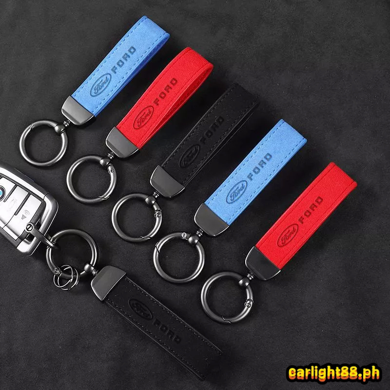 Ford Car Keychain Suede Fashion With logo | Shopee Philippines