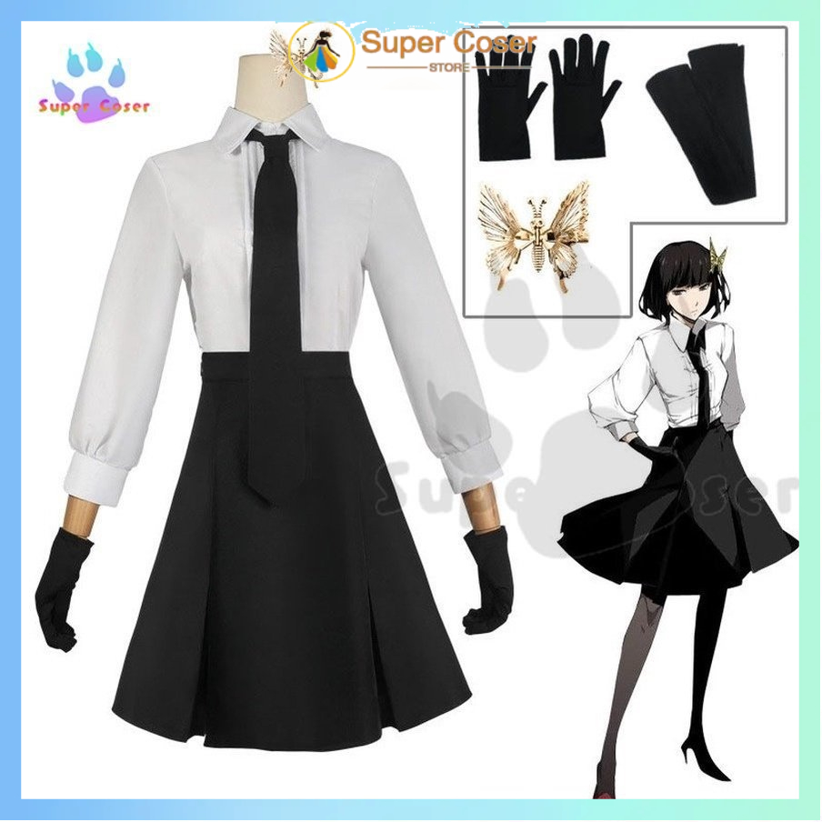 Bungo Stray Dogs Yosano Akiko Cosplay Costume Armed Detective Agency ...