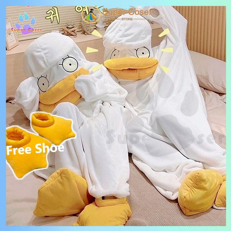 【Ready Stock】Elizabeth Duck Cosplay Costume 2022 tiktok summer couple ...